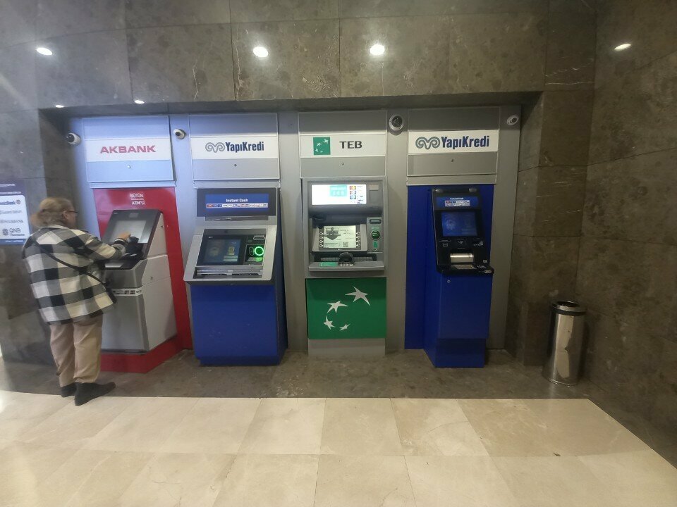 ATM'ler Akbank ATM, Antalya, foto