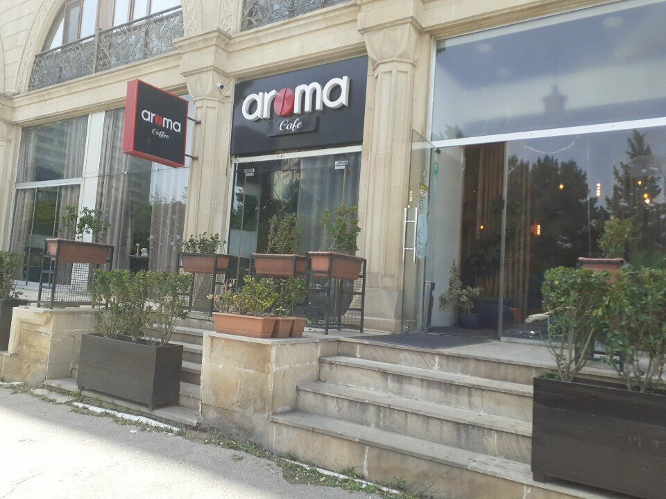 Kahve dükkanları Aroma, Bakü, foto