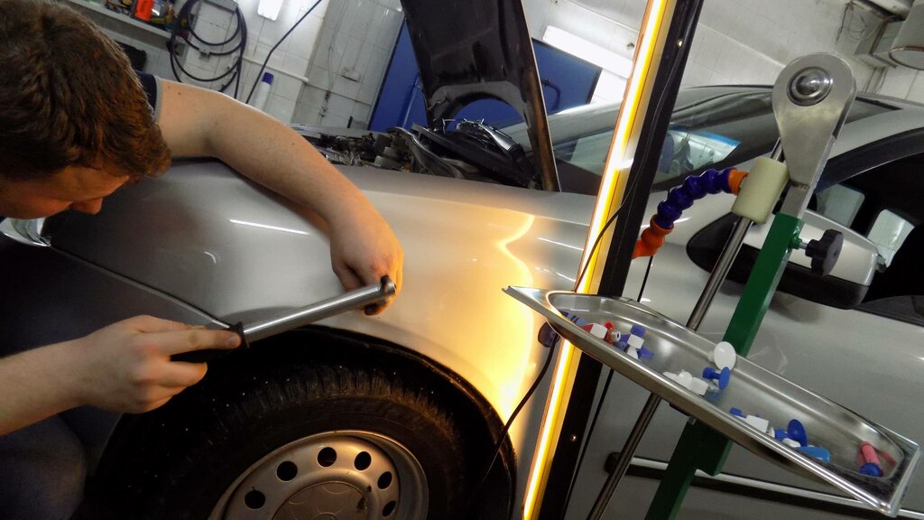 Oto kaporta Pdr Выпрямление вмятин без покраски, Moskova ve Moskovskaya oblastı, foto