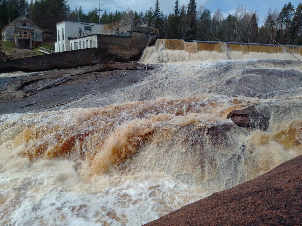 Elektrik santrali Гидроэлектростанция № 24 Суурийоки, Karelya, foto