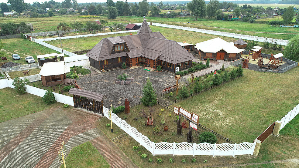 Resort oteller, tesisler Agroecousadba narodnogo yumora Avtyuki, Gomelskaya oblastı, foto