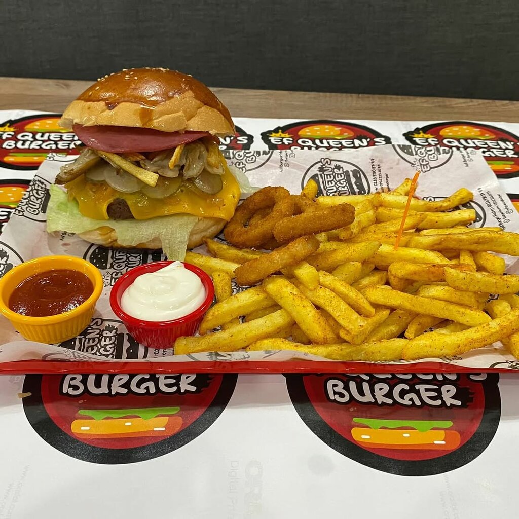 Restoran EF Queen's Burger, İstanbul, foto