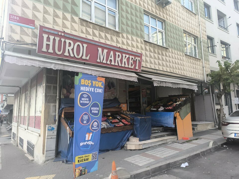 Süpermarket Hürol Market, İstanbul, foto
