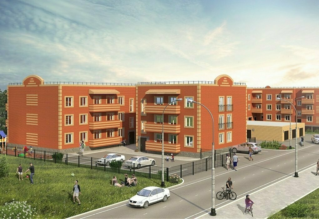 Konut blokları ZhK Park Ushakova, Ulyanovsk, foto