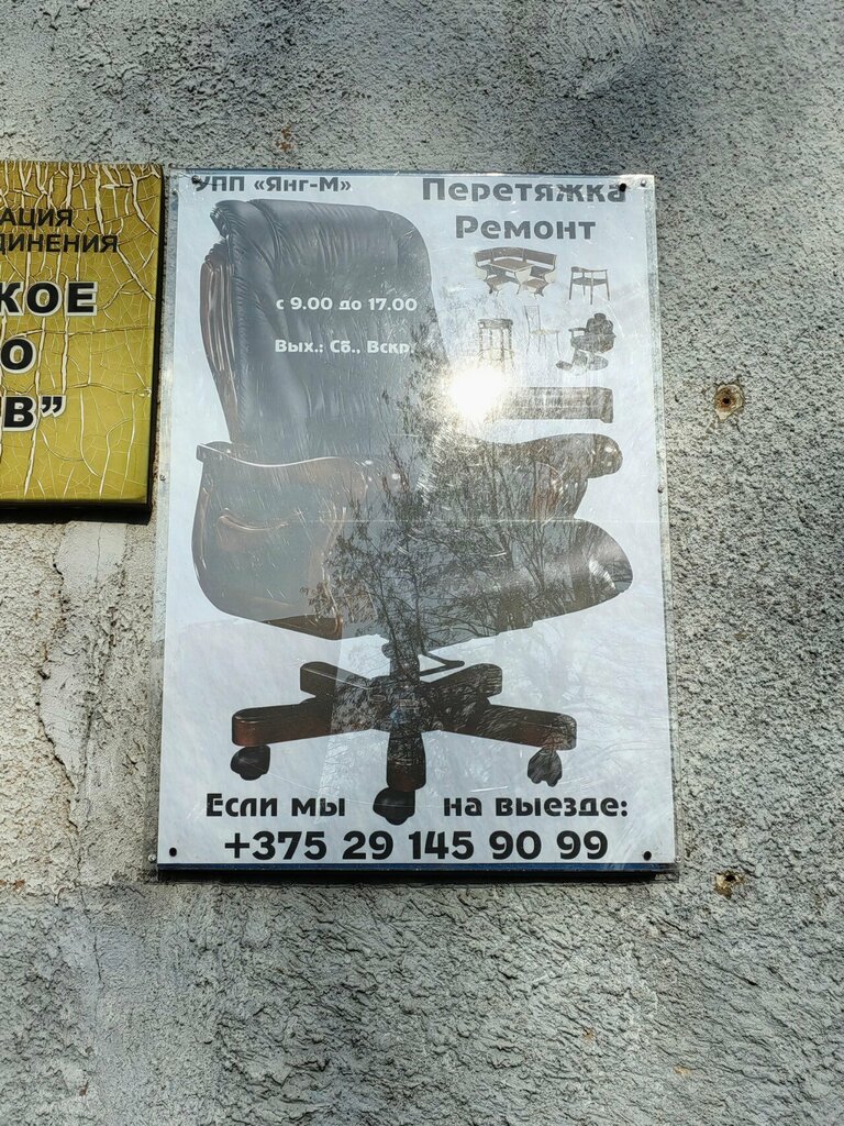 Mobilya tamir, tadilat Yang-M ChPUP, Moguilev, foto