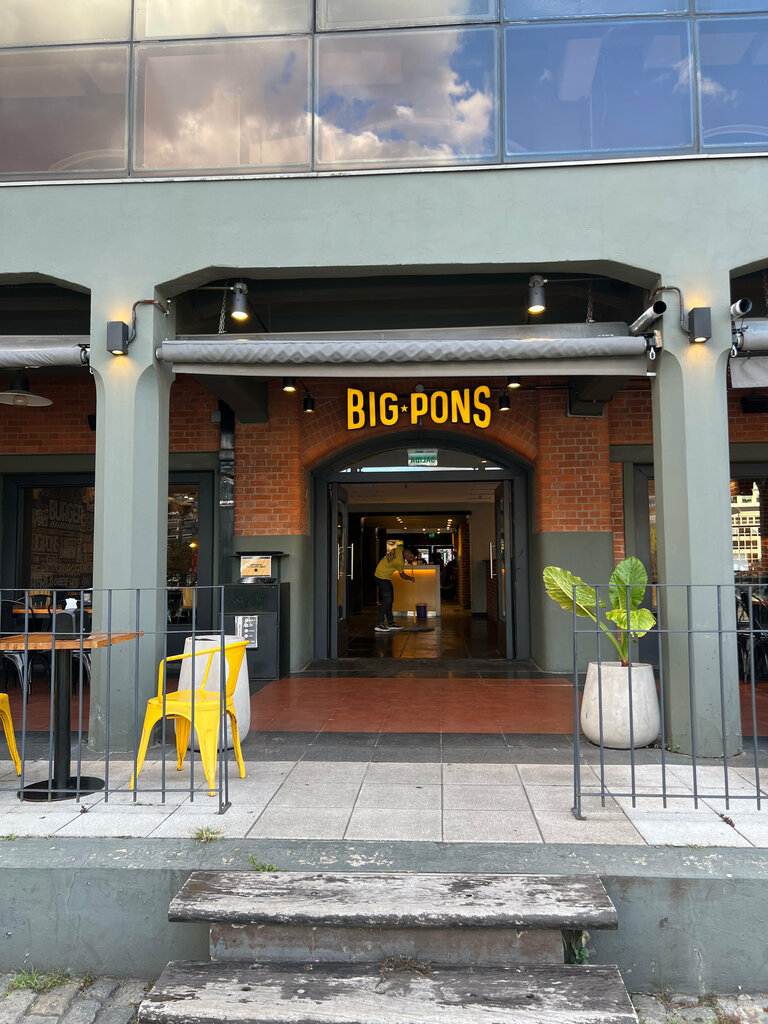 Fast food Big Pons Puerto Madero, Buenos Aires, foto