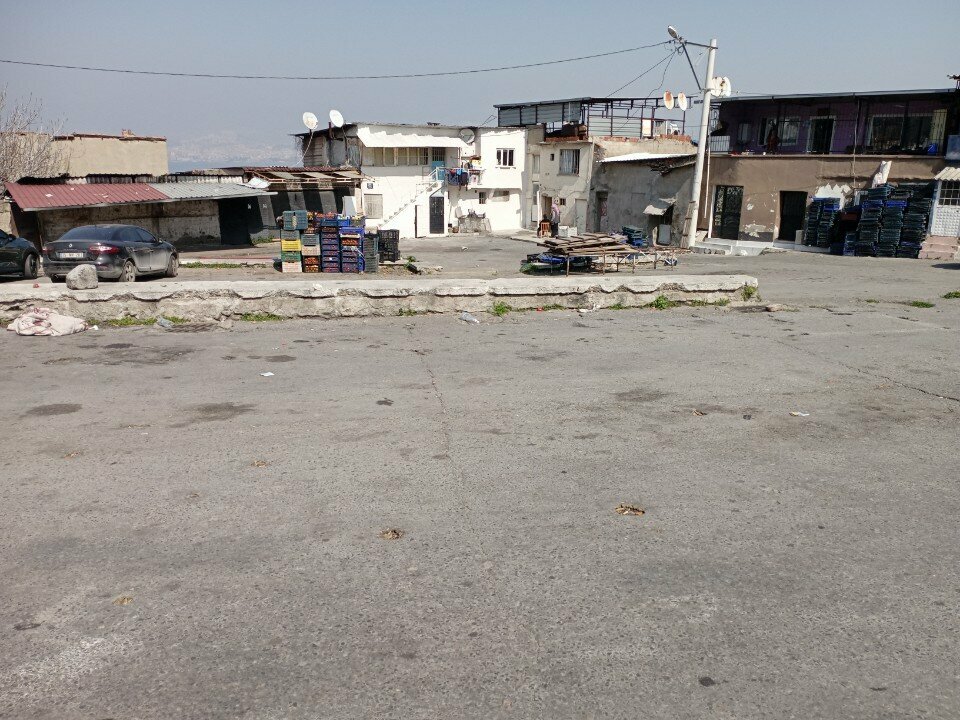 Gıda pazarı Eşrefpaşa Pazarı, İzmir, foto