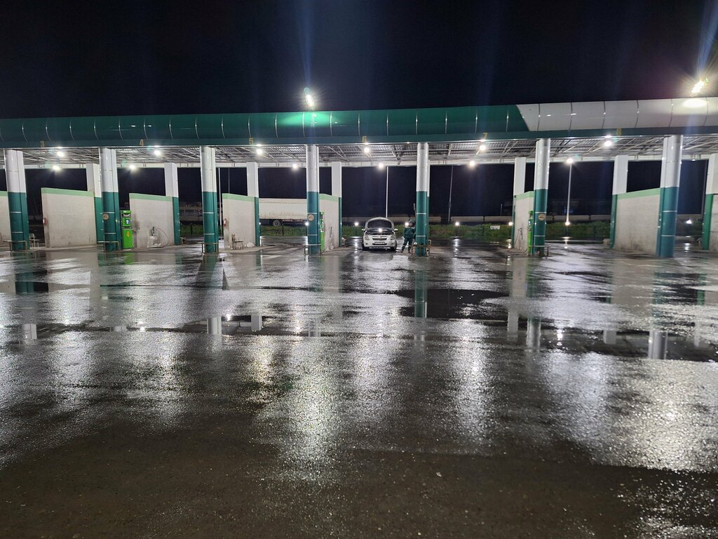 Otogaz dolum istasyonu Cng Filling Station, Semerkant eyaleti, foto