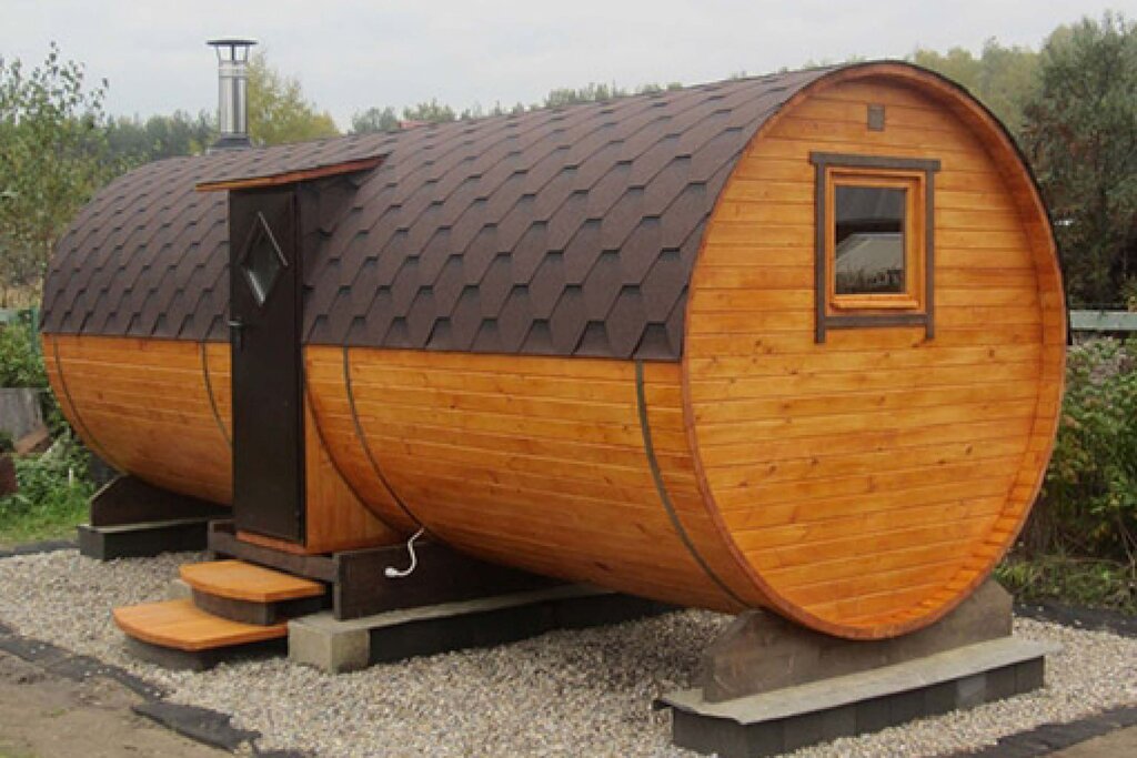 Hamam ve sauna inşaatı Баня Кедр, Krasnoyarski krayı, foto