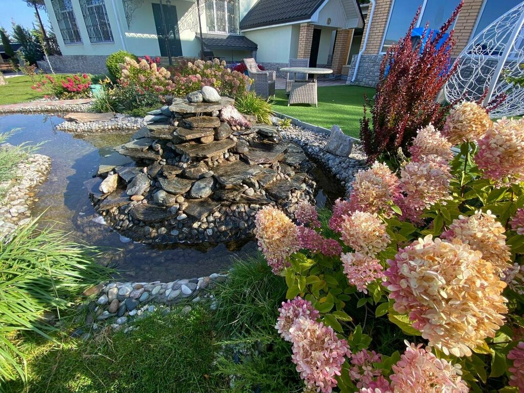 Peyzaj tasarımı Добродолье, Samara, foto