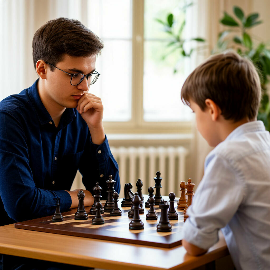 Meslek kursları Online chess training online chess School, Krasnoyarski krayı, foto