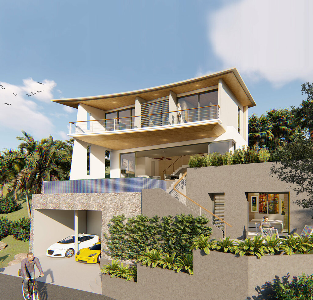 Konut blokları The Ridge, Samui, foto