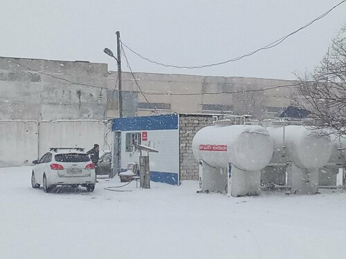 Otogaz dolum istasyonu Gazoil, Setbayev (Satpayev), foto