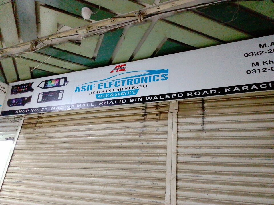 Elektronik eşya mağazaları Asif, Karaçi, foto