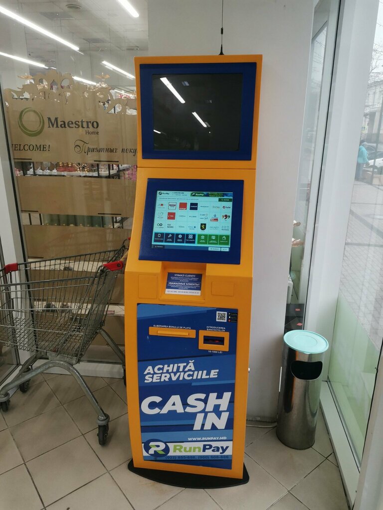 Ödeme terminali RunPay, Kişinev, foto