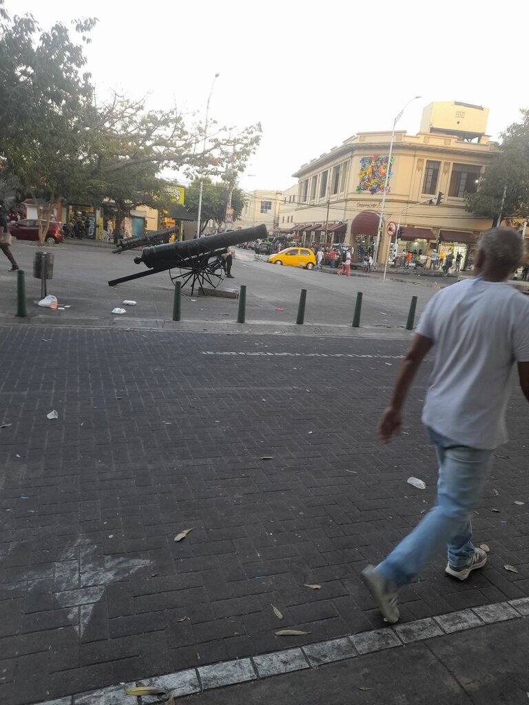 Pazarlar ve çarşılar Bolivar Passage, Barranquilla, foto