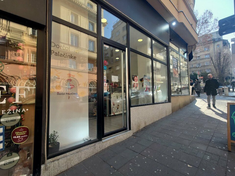 Kahve dükkanları Dorcol bubble tea i palacinke, Belgrad, foto