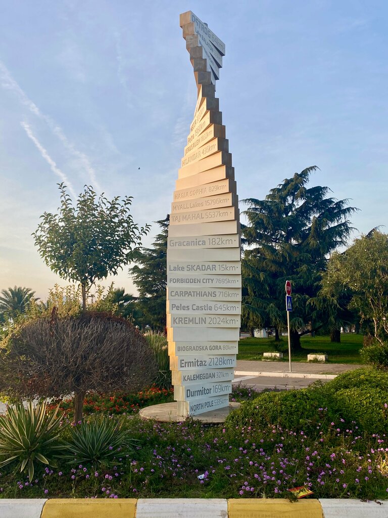 Turistik yerler Нулти километар, Bar, foto