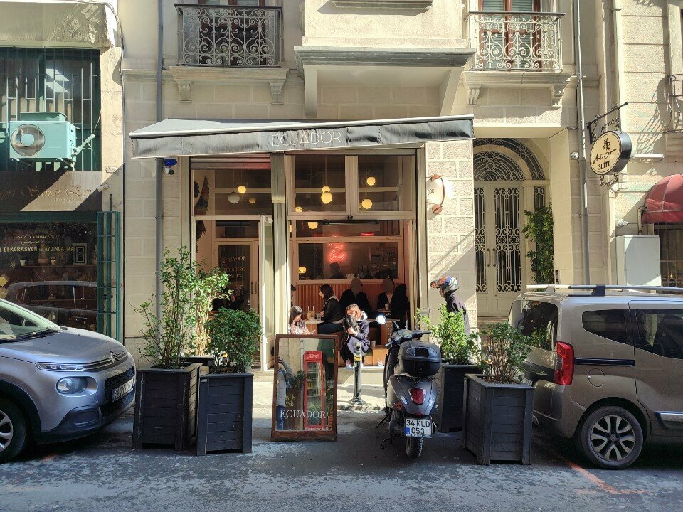 Kahve dükkanları Ecuador Coffee House, İstanbul, foto