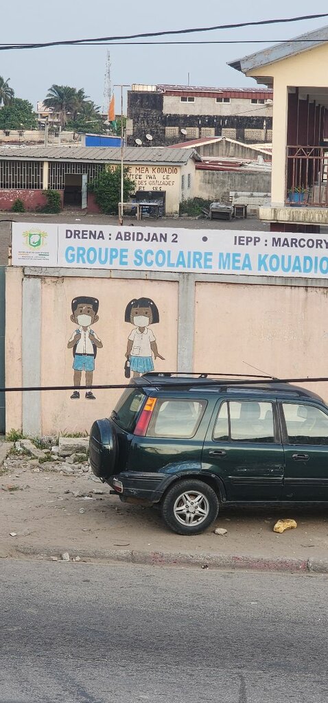 Ortaokul School Mea Kouadio, Abican, foto