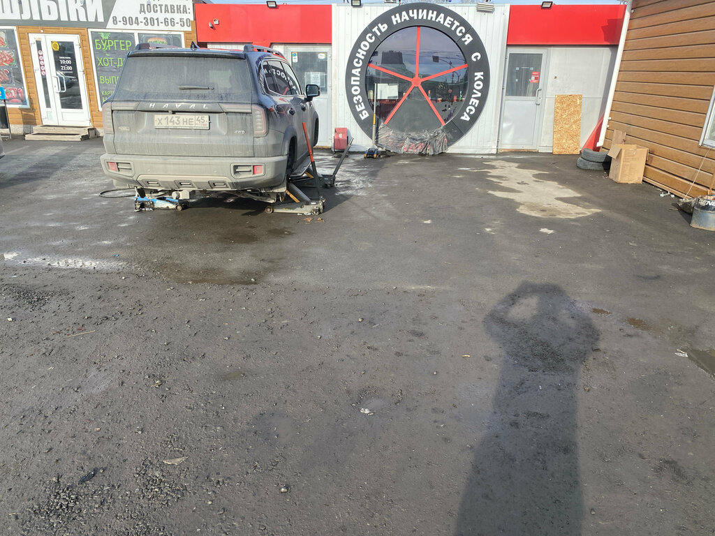 Oto lastik tamiri Уральский шиномонтаж, Çeliabinsk, foto