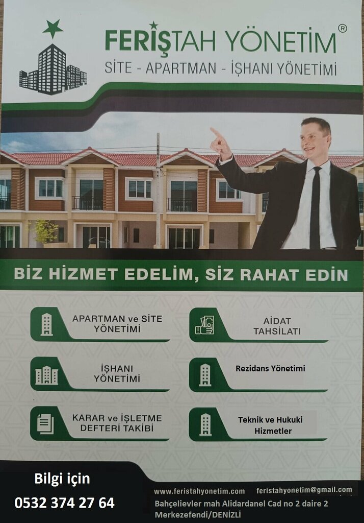 Konut servisleri kuruluşları Feriştah Yönetim, Denizli, foto
