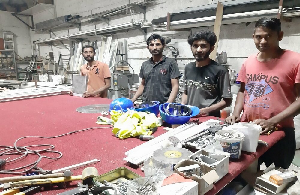 Kereste işleme makinaları Al Zaeem Aluminum Work, Abu Dabi, foto