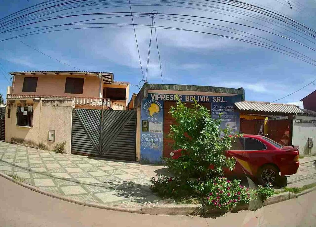 Geçiş noktaları, güvenlik kontrol alanı Vipresg Bolivia S. R. L., Santa‑Krus, foto