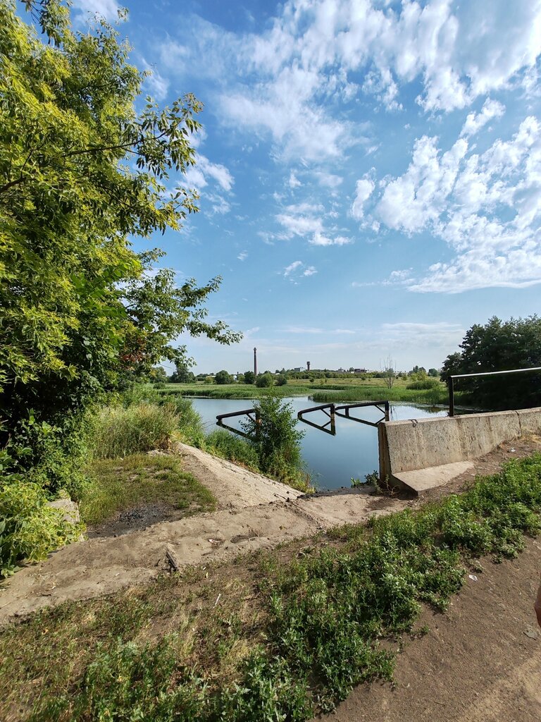 Sanayi kuruluşu шлюзы, Ulyanovskaya oblastı, foto