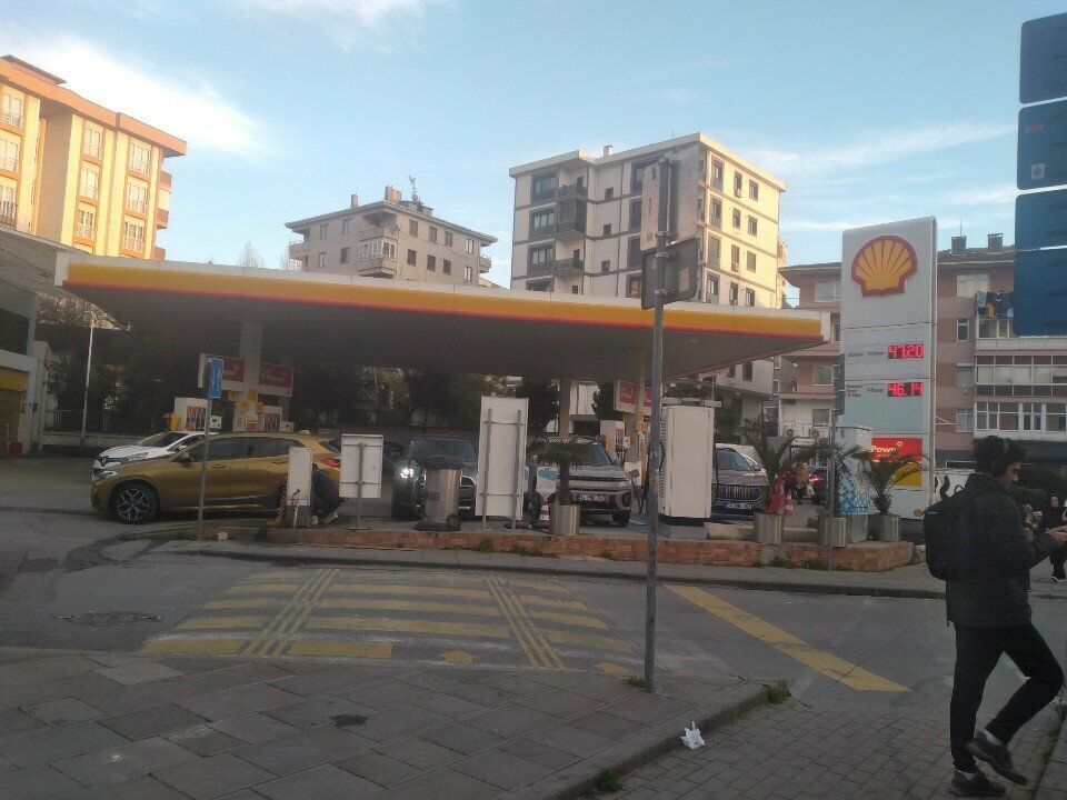 Benzin istasyonu Shell & Turcas Petrol, İstanbul, foto