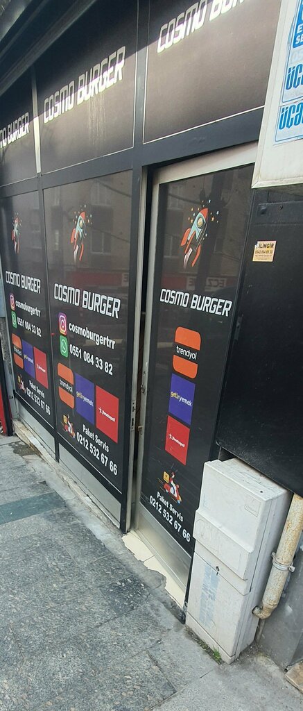 Fast food Cosmo Burger, İstanbul, foto