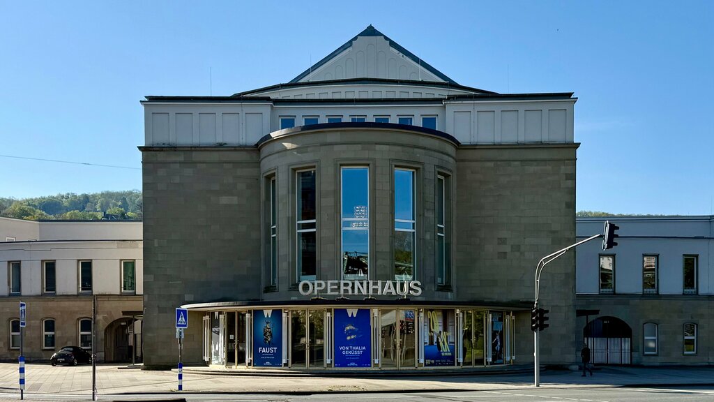 Tiyatrolar Opernhaus, Wuppertal, foto