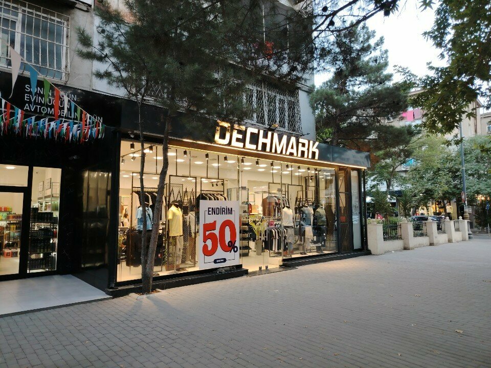 Giyim mağazası Dechmark, Bakü, foto