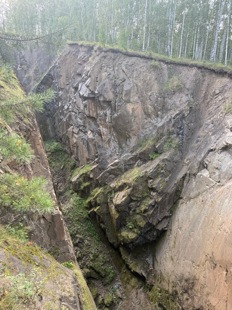 Turistik yerler Магнитские разломы, Çeliabinskaya oblastı, foto