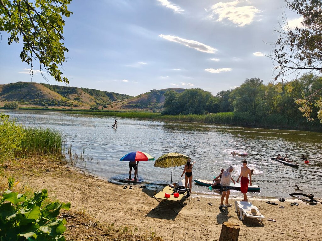 Kamp alanları Медвежий угол, Volgogradskaya oblastı, foto