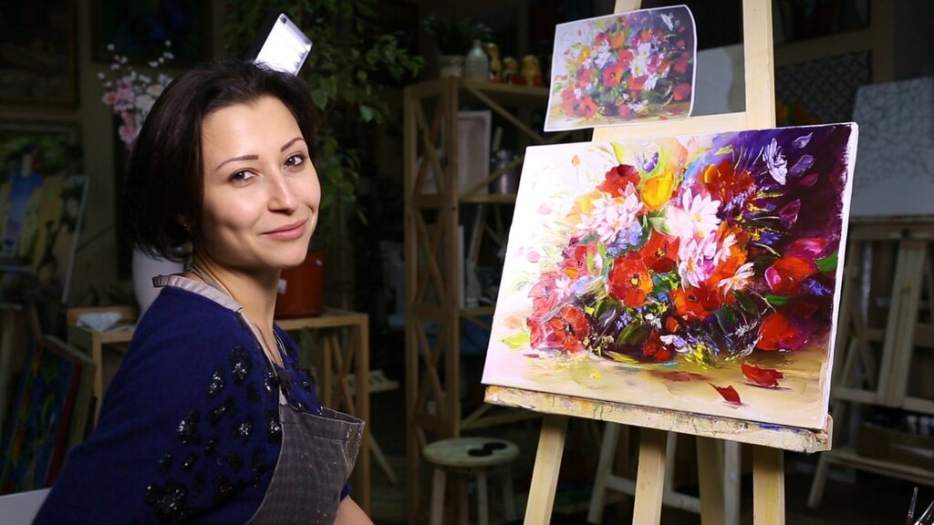 Sanat atölyeleri Студия живописи Анастасии Куликовой, Moskova, foto