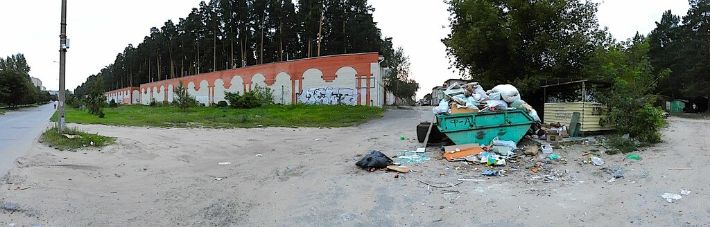 Çöp alanları Trash and garbage disposal area, Zarechny, foto
