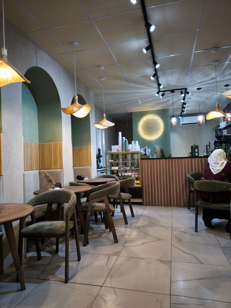 Kahve dükkanları Danea koffee, Rostovskaya oblastı, foto