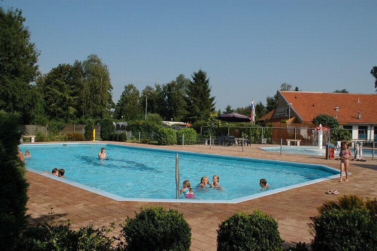 Kamp alanları Haasje Camping 't, Overijssel, foto