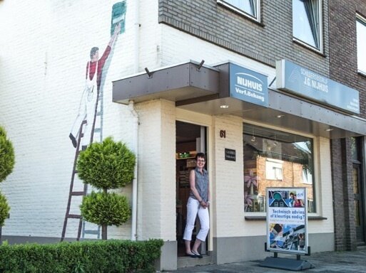 Boya ekipmanları Schildersbedrijf J. G. Nijhuis, Overijssel, foto