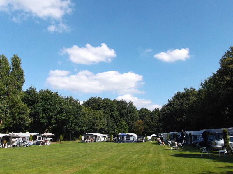 Kamp alanları Looierheide, Limburg, foto