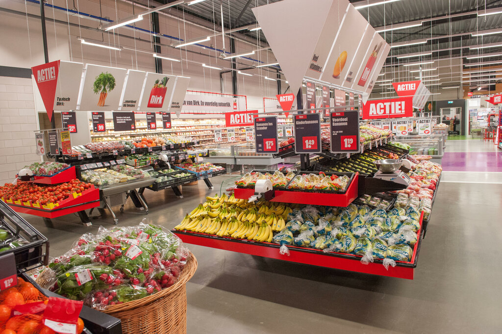 Süpermarket Dirk van den Broek, Dünya, foto