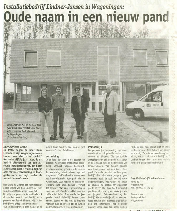 Elektrikli cihazların tamiri Lindner Installatietechniek, Wageningen, foto