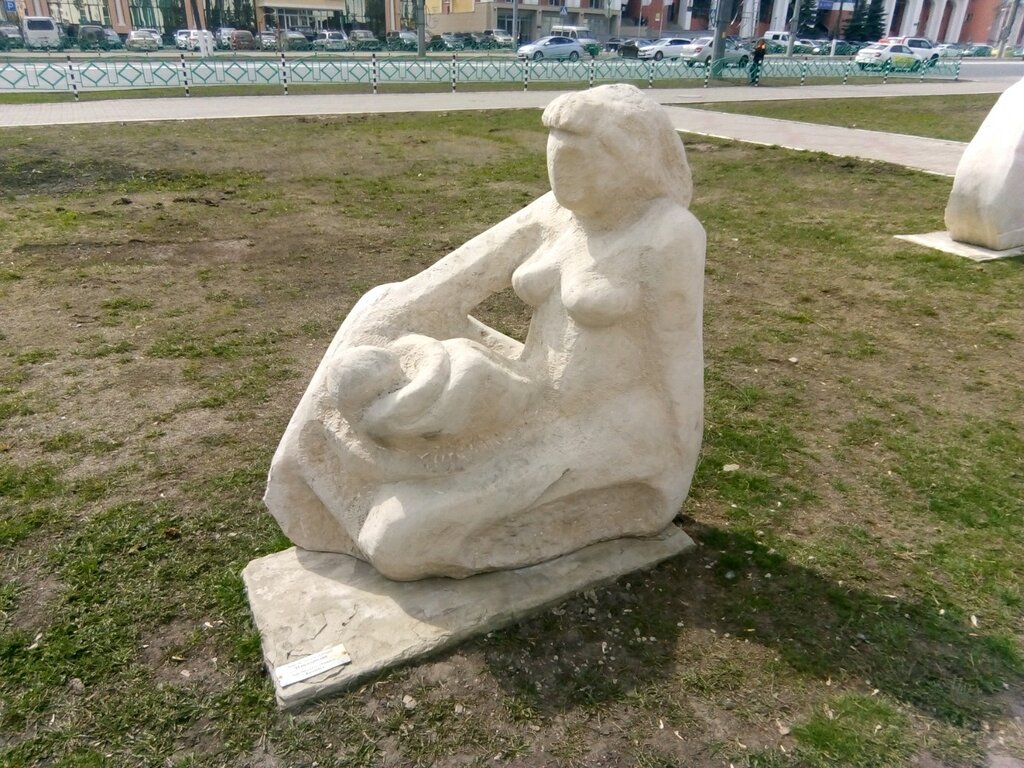 Park, sokak heykeli Monument, sculpture, Saransk, foto