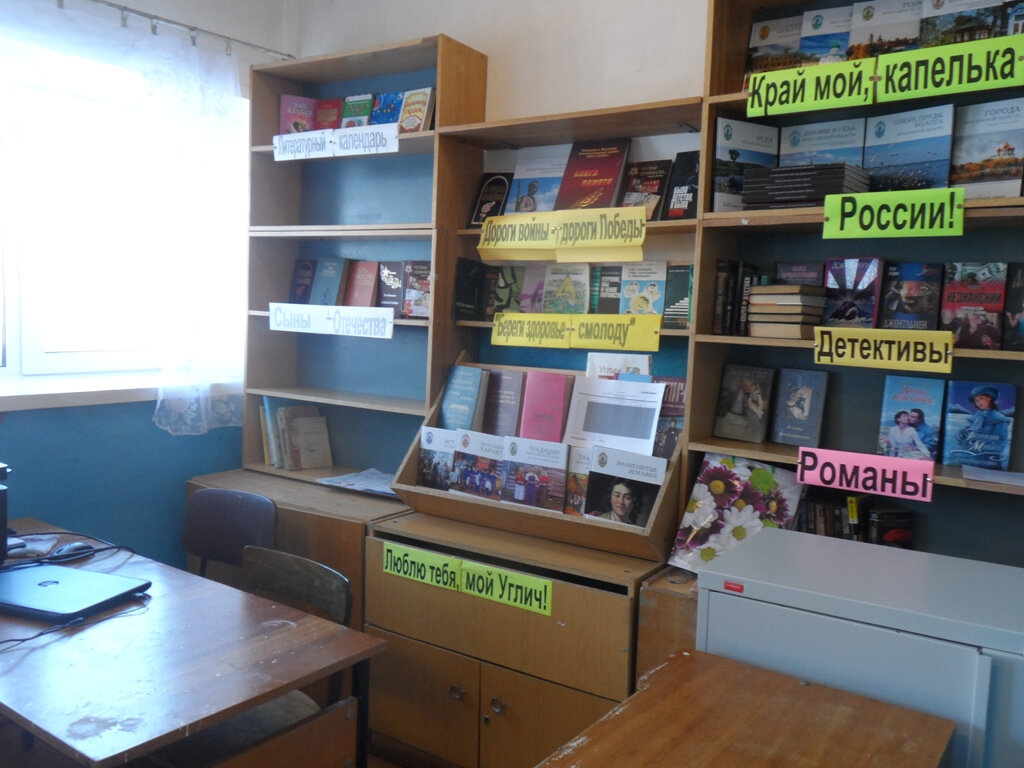 Kütüphaneler Нефедьевская сельская библиотека, Yaroslavskaya oblastı, foto