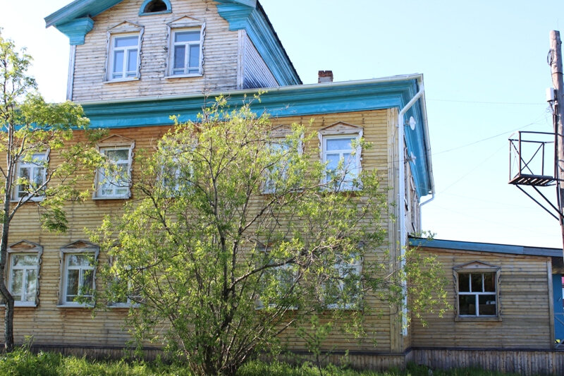 Kütüphaneler Библиотека-филиал № 5 с. Великовисочное, Nenets özerk okrugu, foto