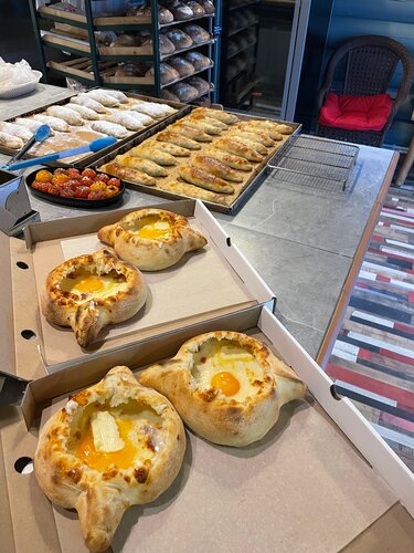 Ekmek fırını Garage Bakery, Vladimirskaya oblastı, foto