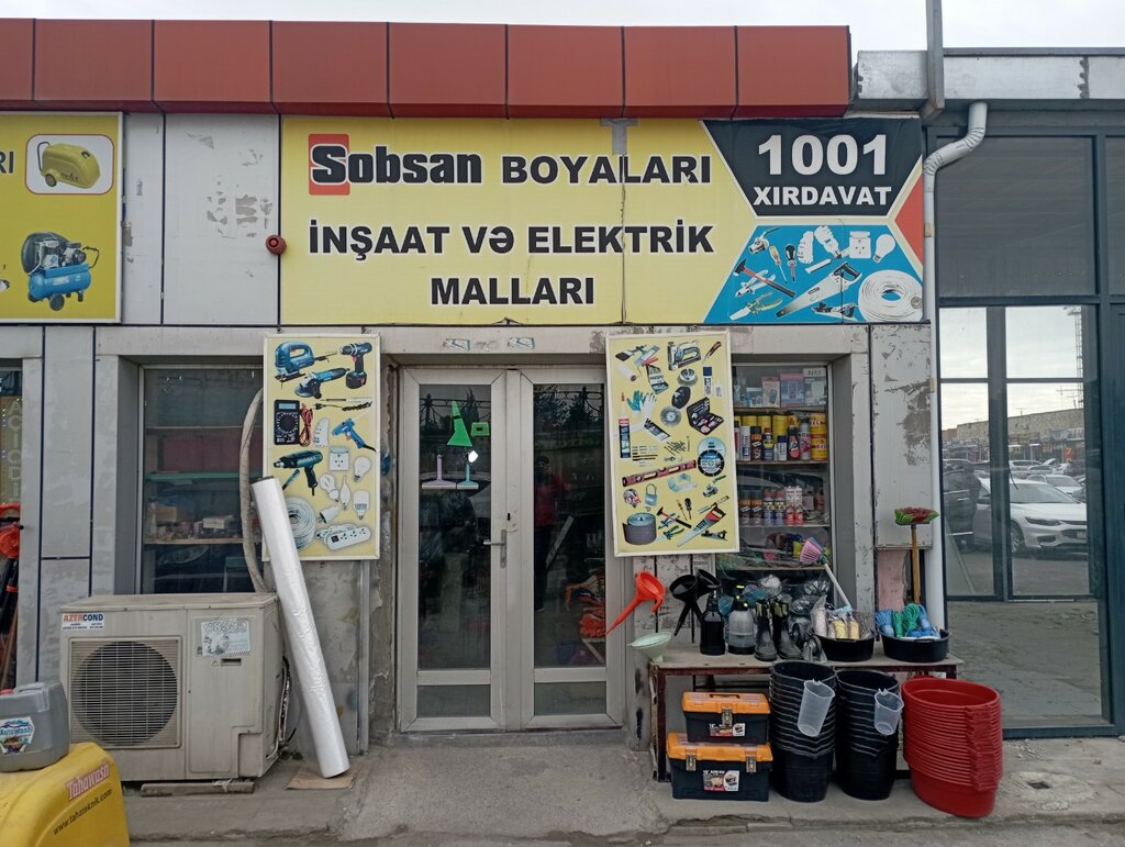 Yapı mağazası Sobsan boyalari, Bakü, foto