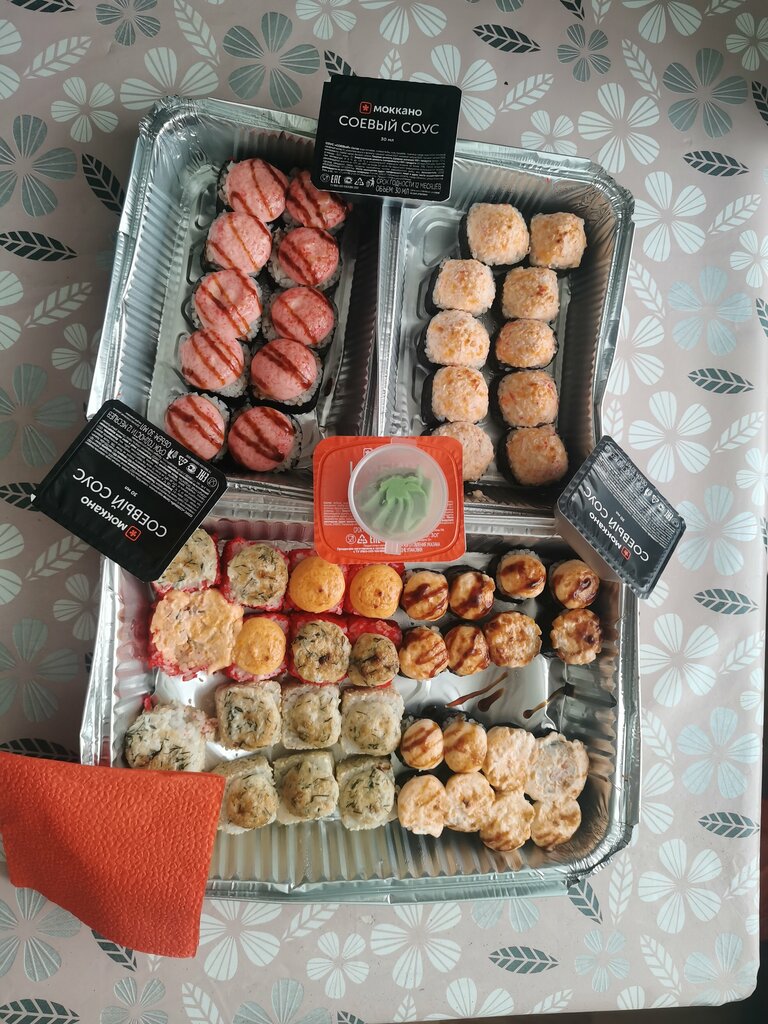 Suşi restoranı Mokkano, Volokolamsk, foto