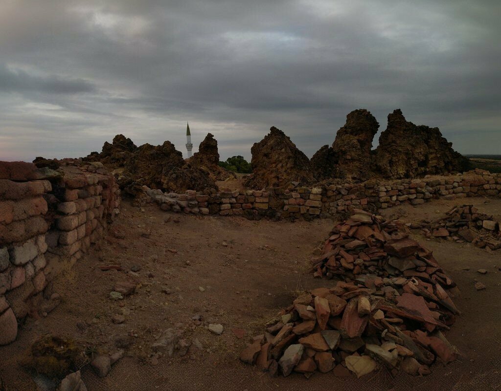 Turistik yerler Acemhöyük, Aksaray, foto